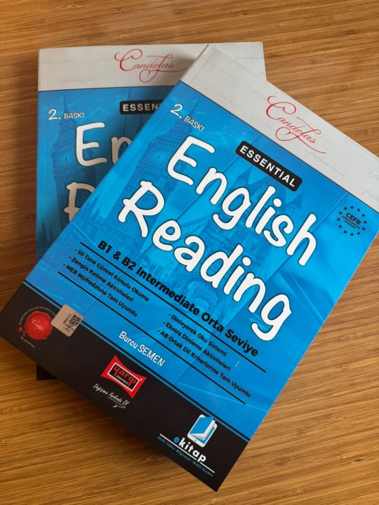 B1 B2 Intermediate Orta Seviye Essential English Reading kitabımız ile ...